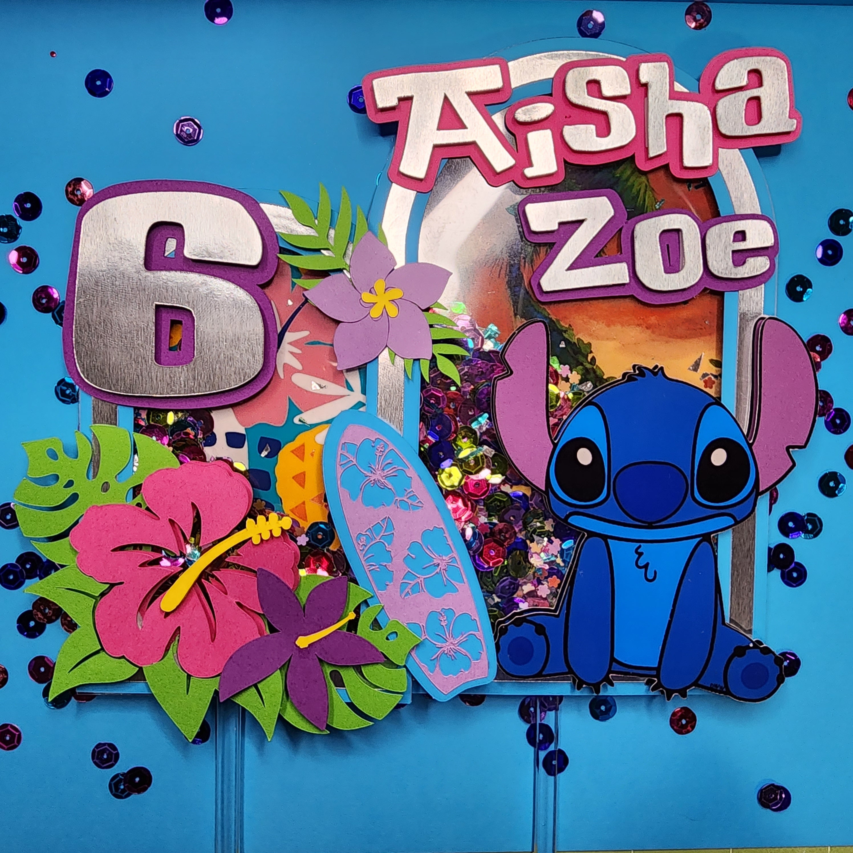 Decoración Para Tarta De Lilo Y Stitch. - Etsy