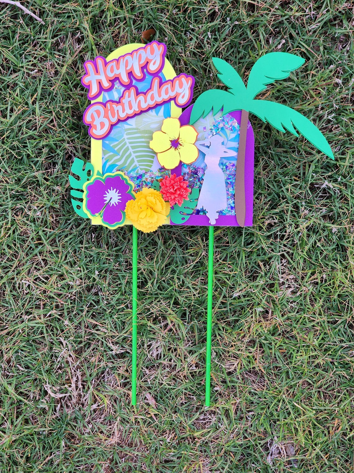 Hawaiian Caketopper - Etsy