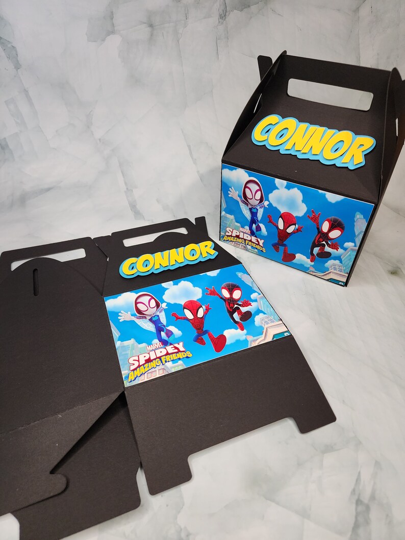 Spidey Candy Box - Etsy
