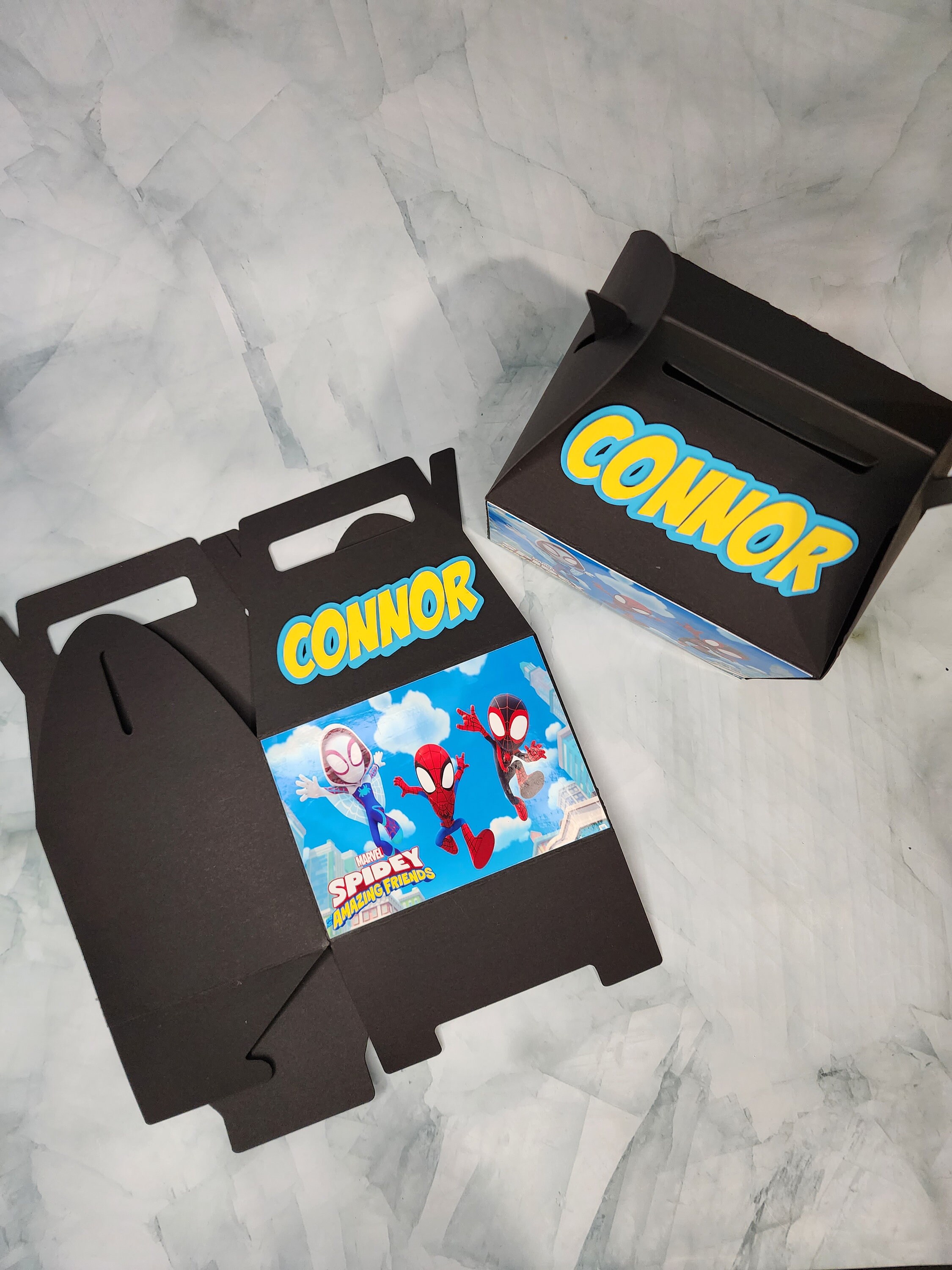 Spidey Candy Box - Etsy