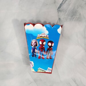 Spidey Popcorn Box - Etsy