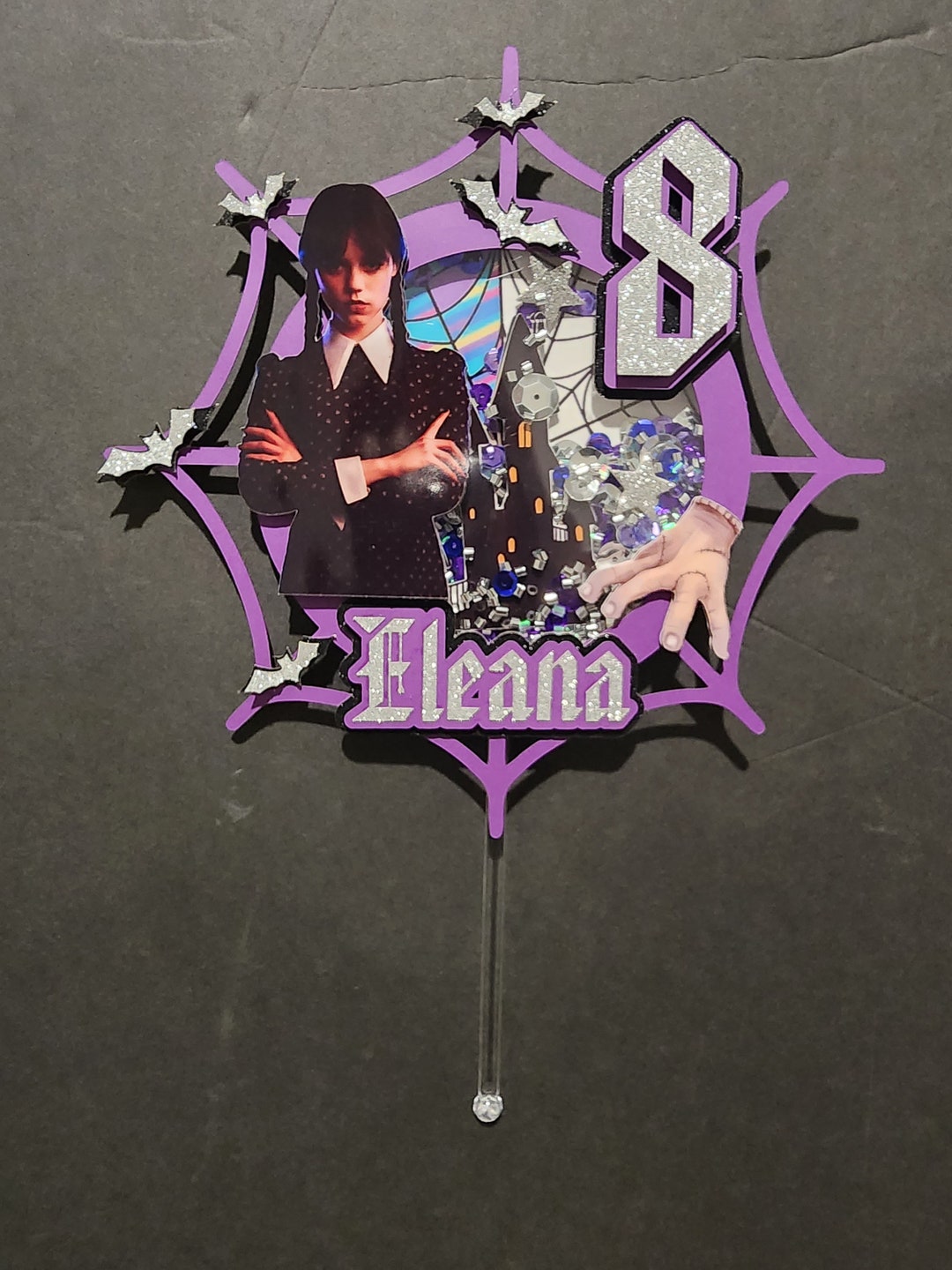 Cake Topper Merlina - Etsy