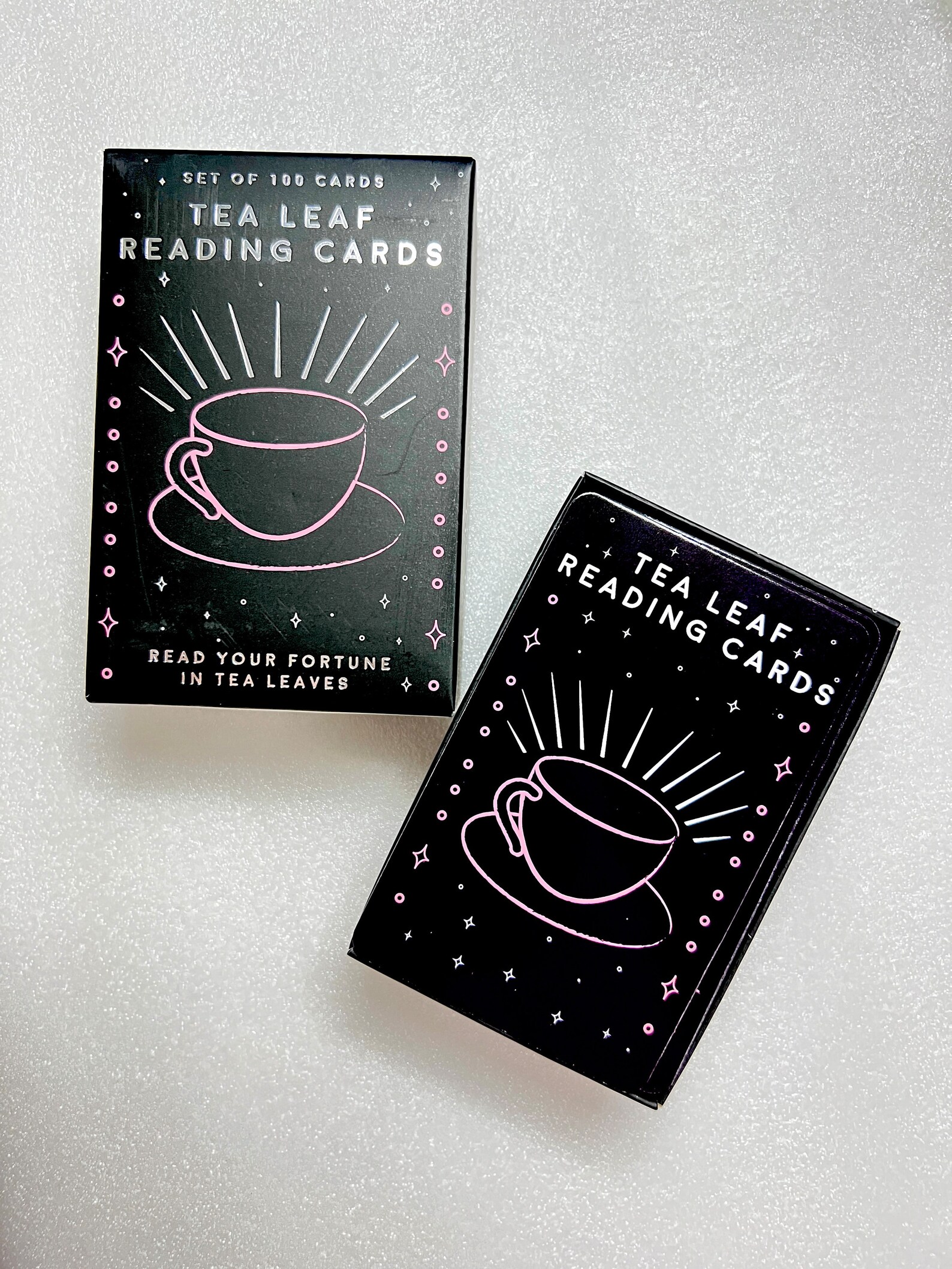 Tea Leaf Reading Cards - Set of 100 Cards to Learn How to Read Tea ...