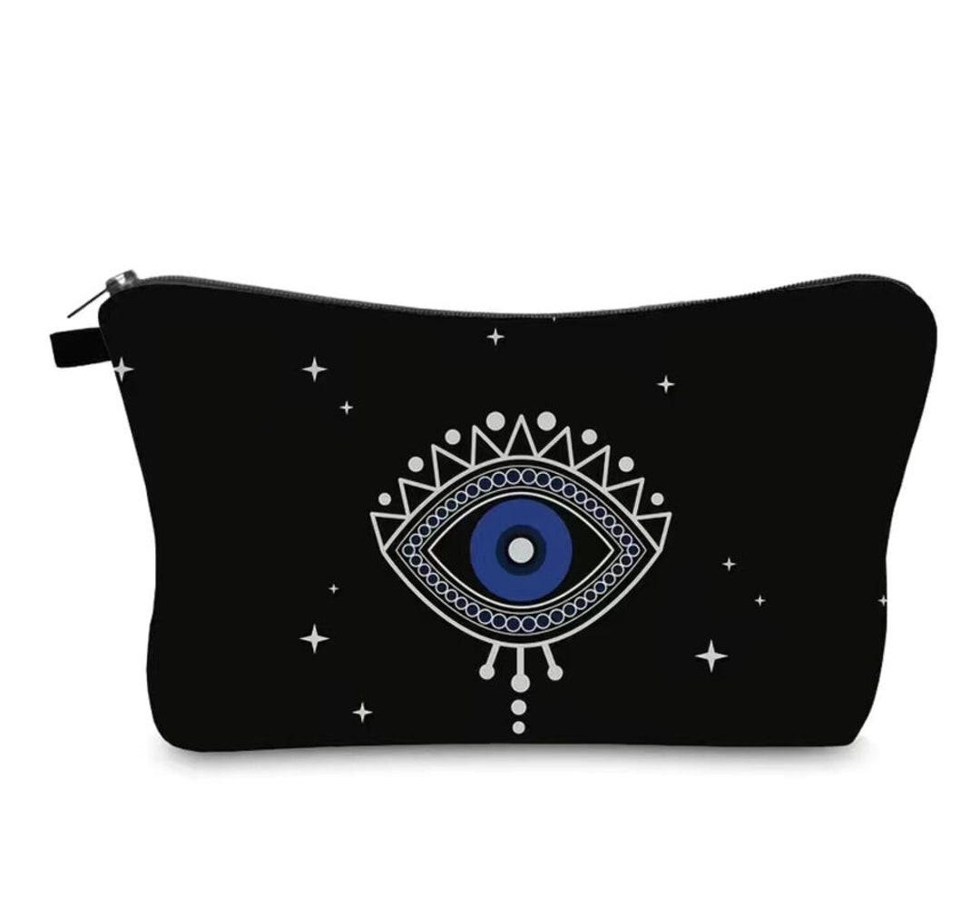 Evil Eye Pouch for Make-up, Tarot Cards, Crystals or Spiritual ...