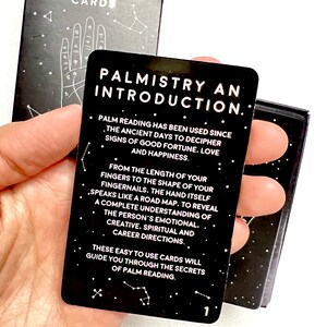 Palm Reading Cards - Learn Palmistry With 100 Cards to Understand the ...