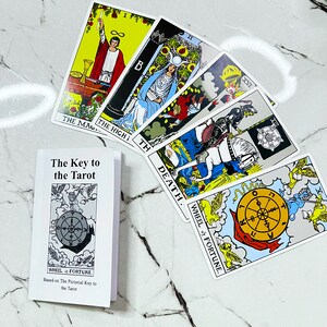 Original Rider Waite 78 Card Tarot Deck With Guidebook, Traditional ...