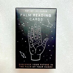 Palm Reading Cards - Learn Palmistry With 100 Cards to Understand the ...