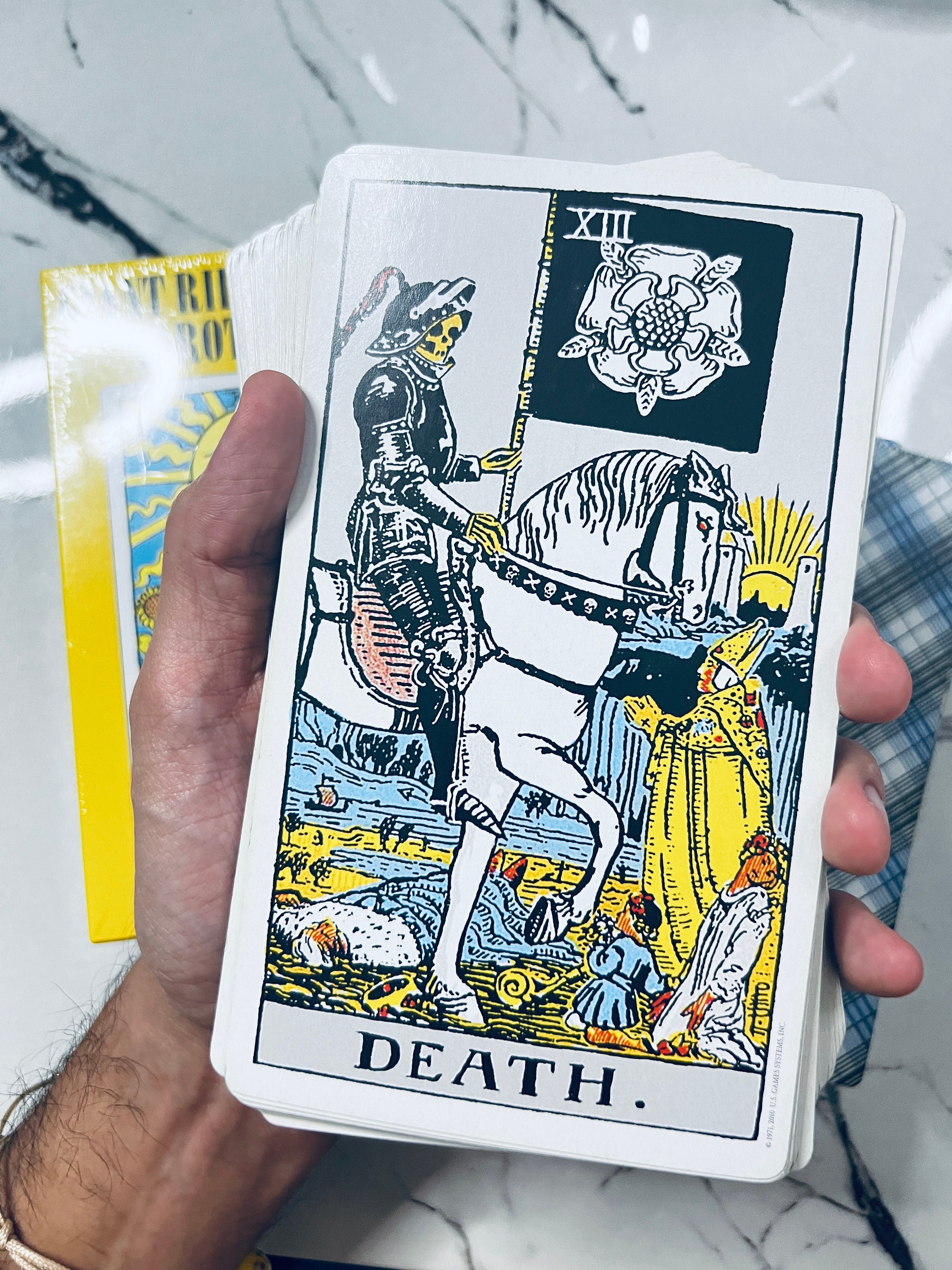 GIANT ~ Rider Waite Tarot Deck With Booklet and Classic Original ...