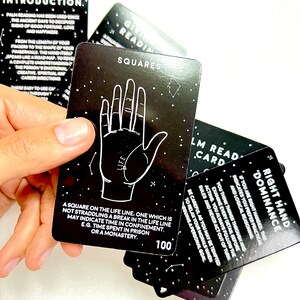 Palm Reading Cards - Learn Palmistry With 100 Cards to Understand the ...