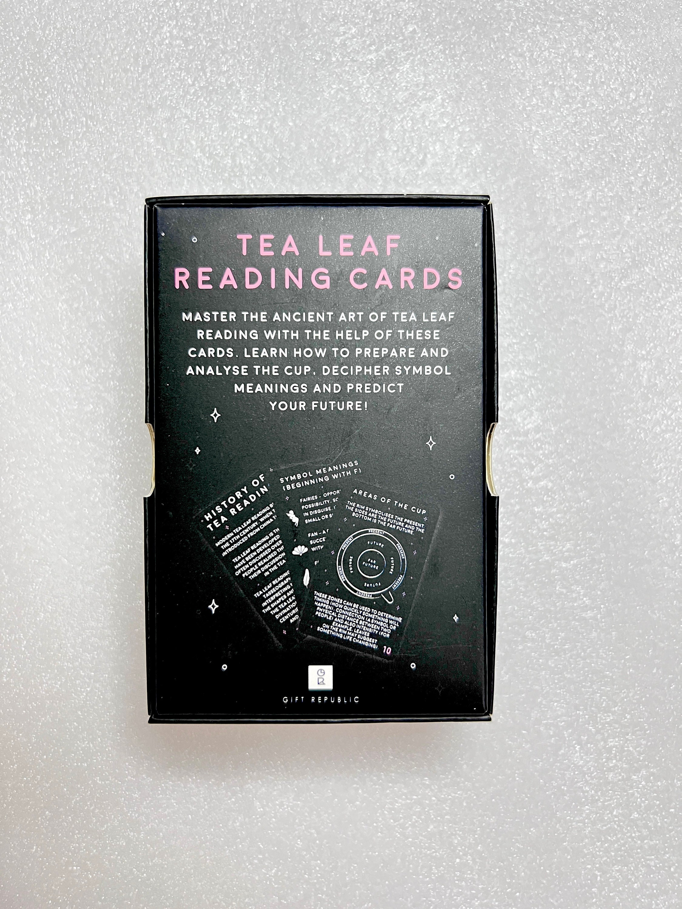 Tea Leaf Reading Cards - Set of 100 Cards to Learn How to Read Tea ...