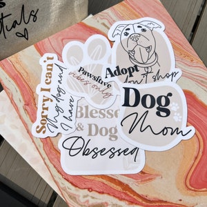 Pawsitive Vibes Only Sticker | Water Resistant Sticker | Gifts for Dog ...