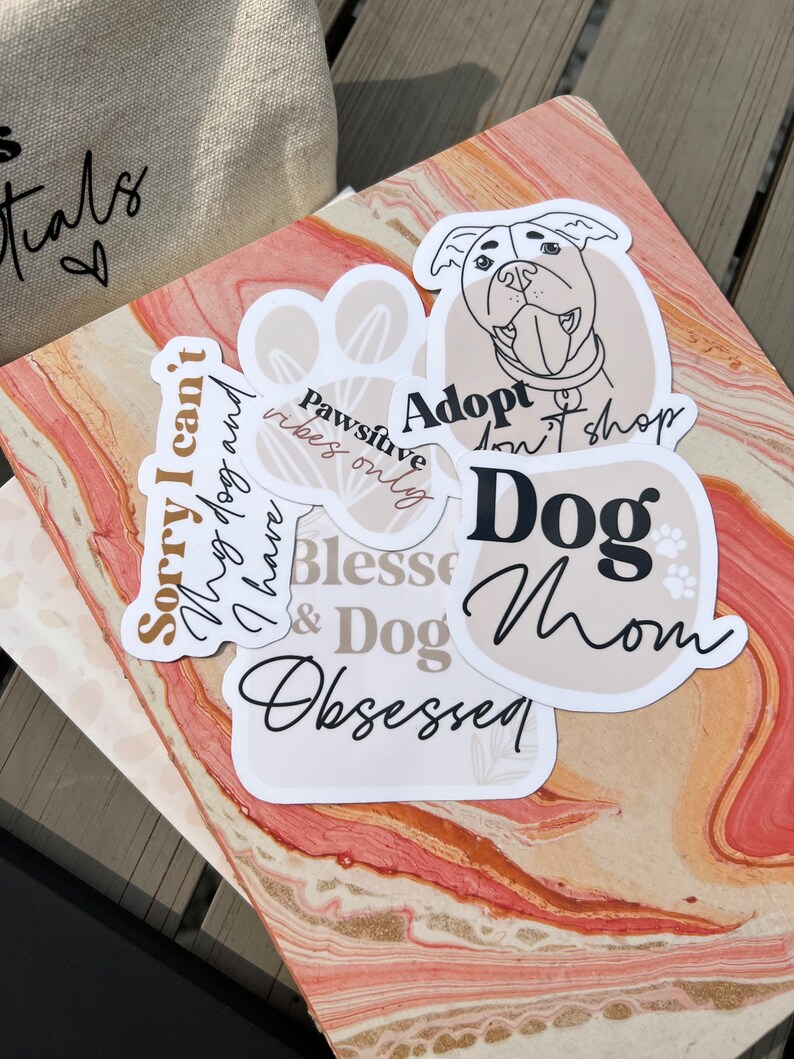 Pawsitive Vibes Only Sticker | Water Resistant Sticker | Gifts for Dog ...