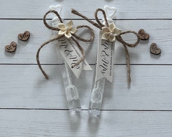 Wedding Bubble Wands - Etsy