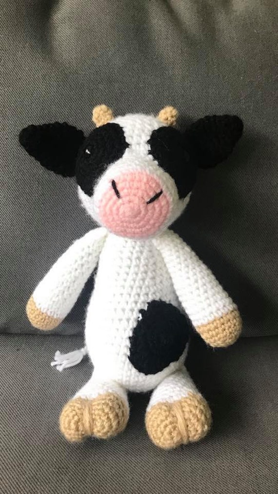 Cow Stuffed Animal - Etsy