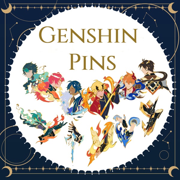 Genshin Pin - Etsy