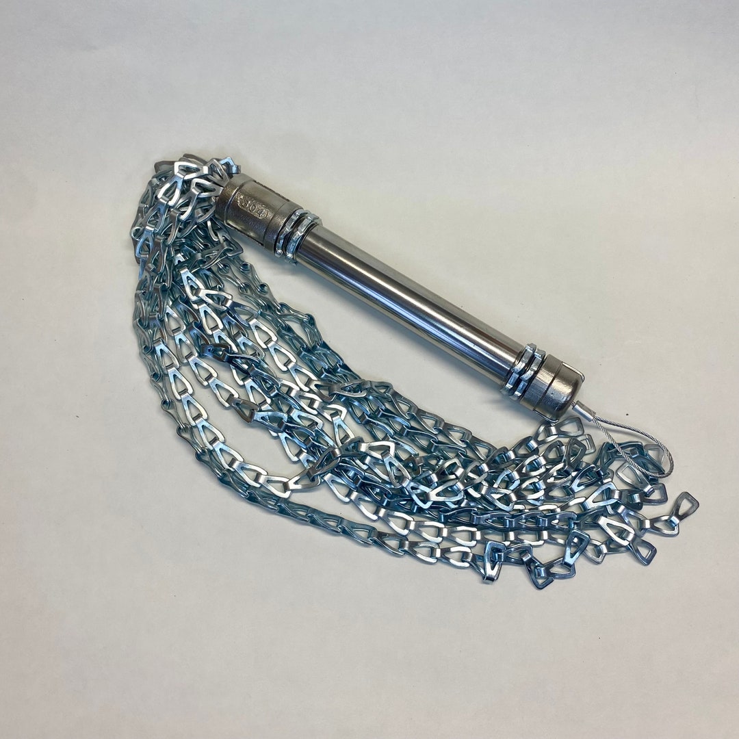 GIANTS Metal Flogger, Chain Flogger, Cat'o Nine, Sensory Game, Impact ...