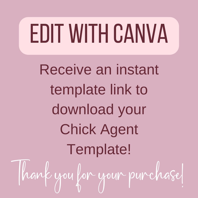 The Chic Agent Offer Cover Letter Digital Download-real Estate - Etsy