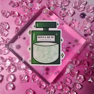 A03 Omegaverse Alpha Musk Perfume Vinyl Matte Sticker - Etsy