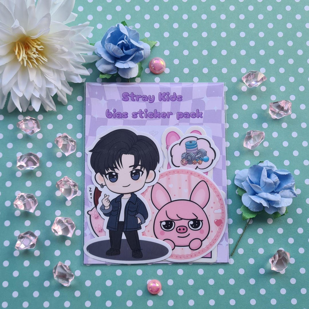 Stray Kids Vinyl Matte Sticker Changbin Bias Pack - 4 Stickers - Etsy