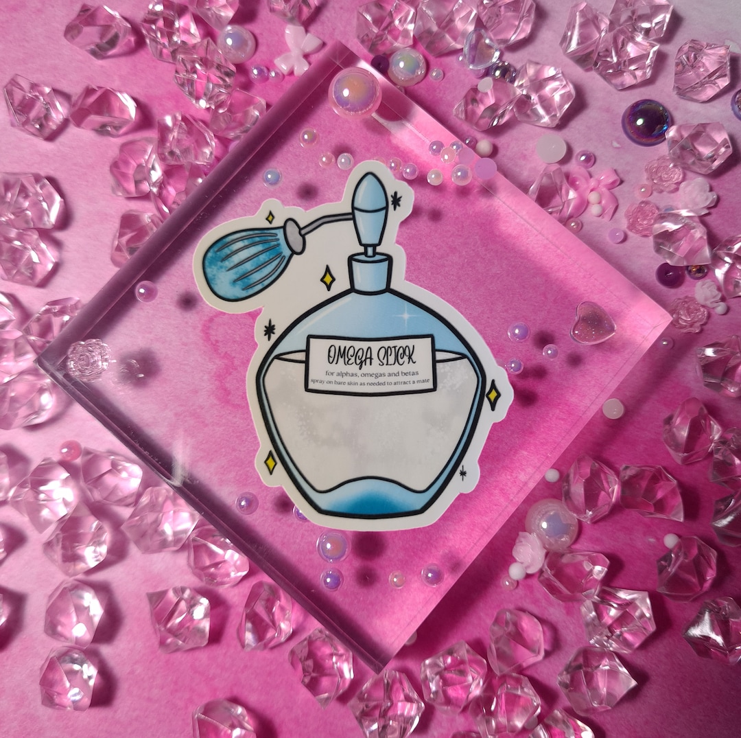 A03 Omegaverse Omega Slick Perfume Vinyl Matte Sticker - Etsy