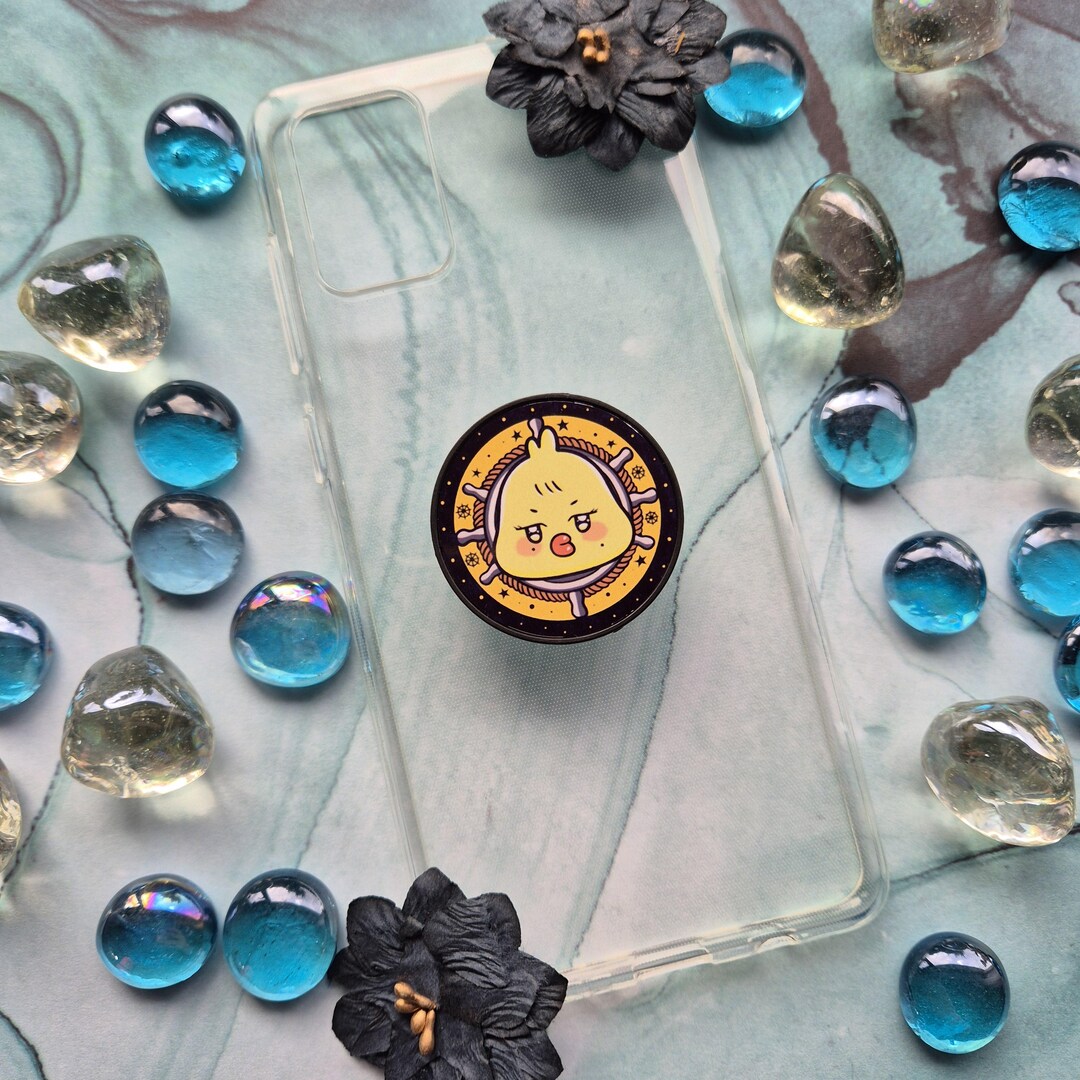 Ateez Mingi Handmade Aniteez Phone Grip for Phones & Tablets - Etsy