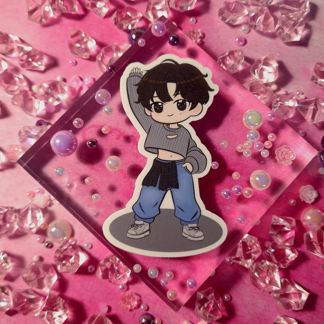 Stray Kids Han Jisung OOTD Series Vinyl Matte Sticker - Etsy