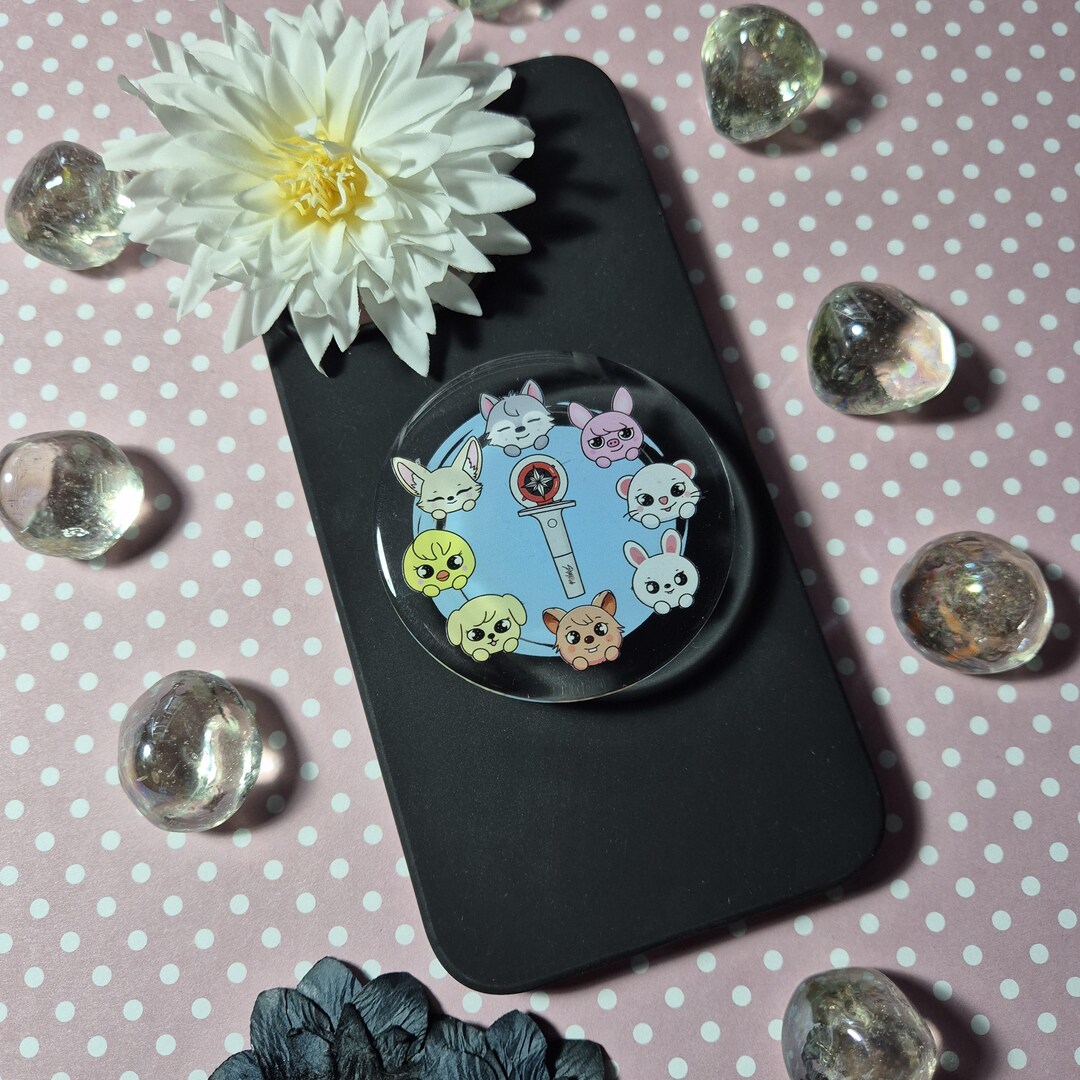 Stray Kids Skzoo Babies Acrylic and Epoxy Phone Grip for Phones ...