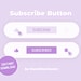 Animated Youtube Subscribe Button | Purple Like Button | Animated ...
