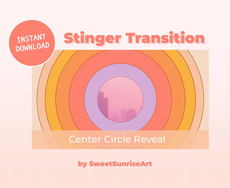 Stinger Transition Twitch | OBS Transition Streamlab Transition Overlay ...