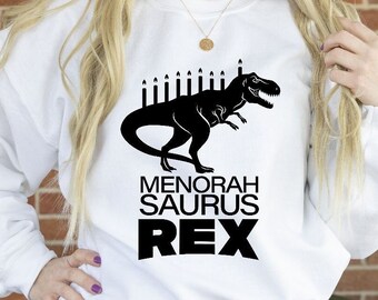 T Rex Menorah - Etsy