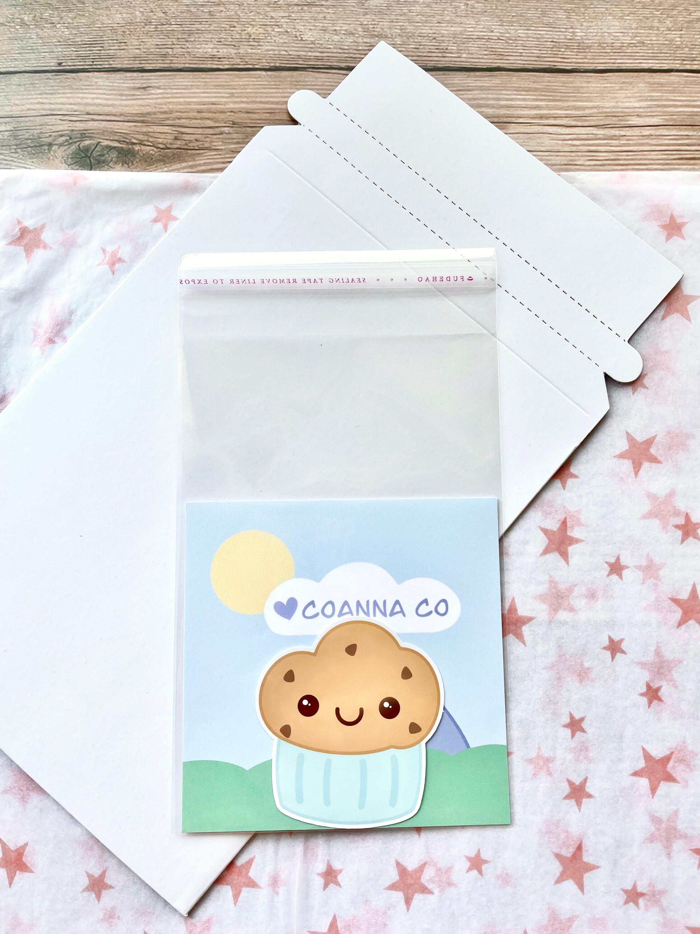 Family of Chocolate Chip Muffin Stickers Easy Peel Waterproof & Glossy ...