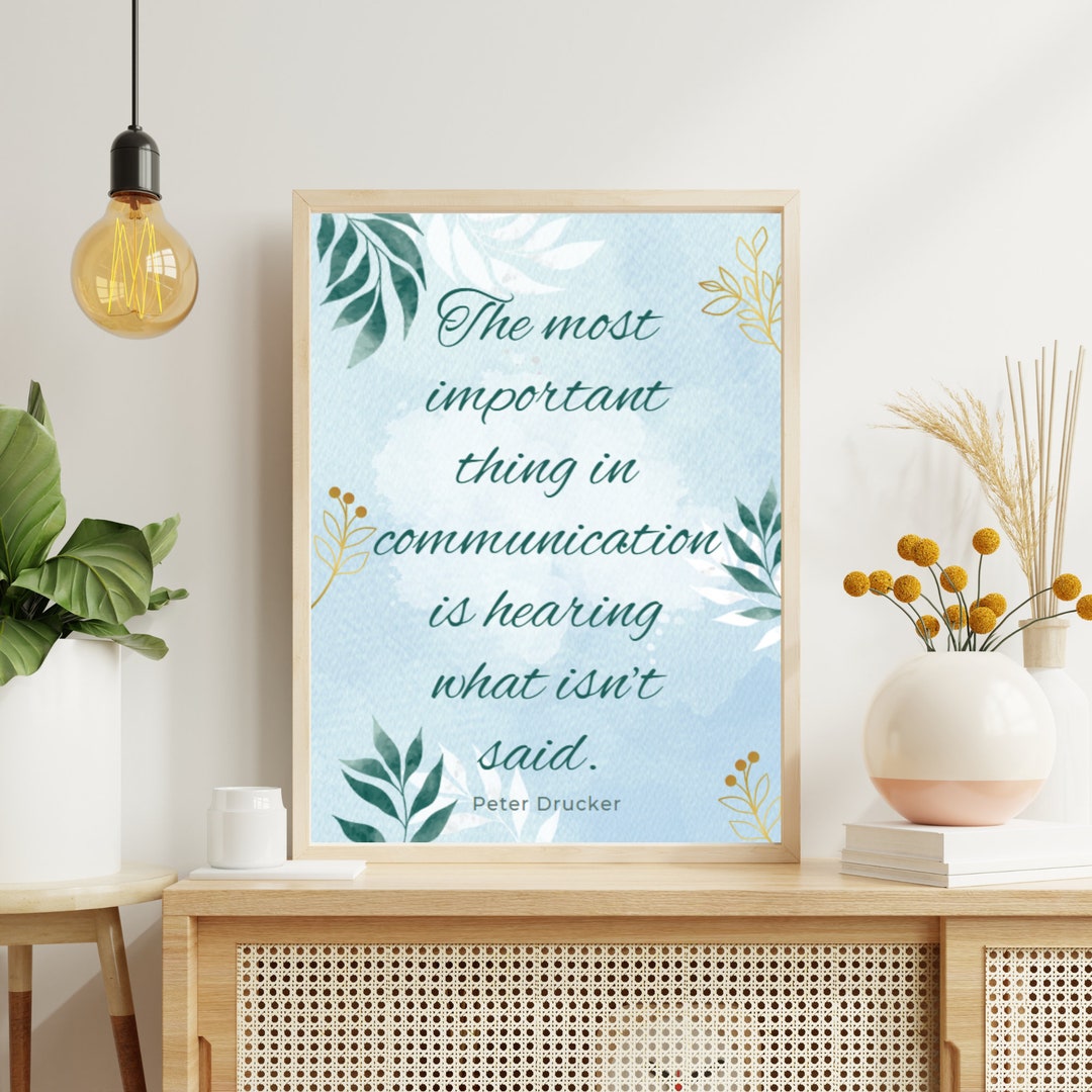 Speech Therapy Wall Art Prints SLP Printable Office Decor Posters Blue ...