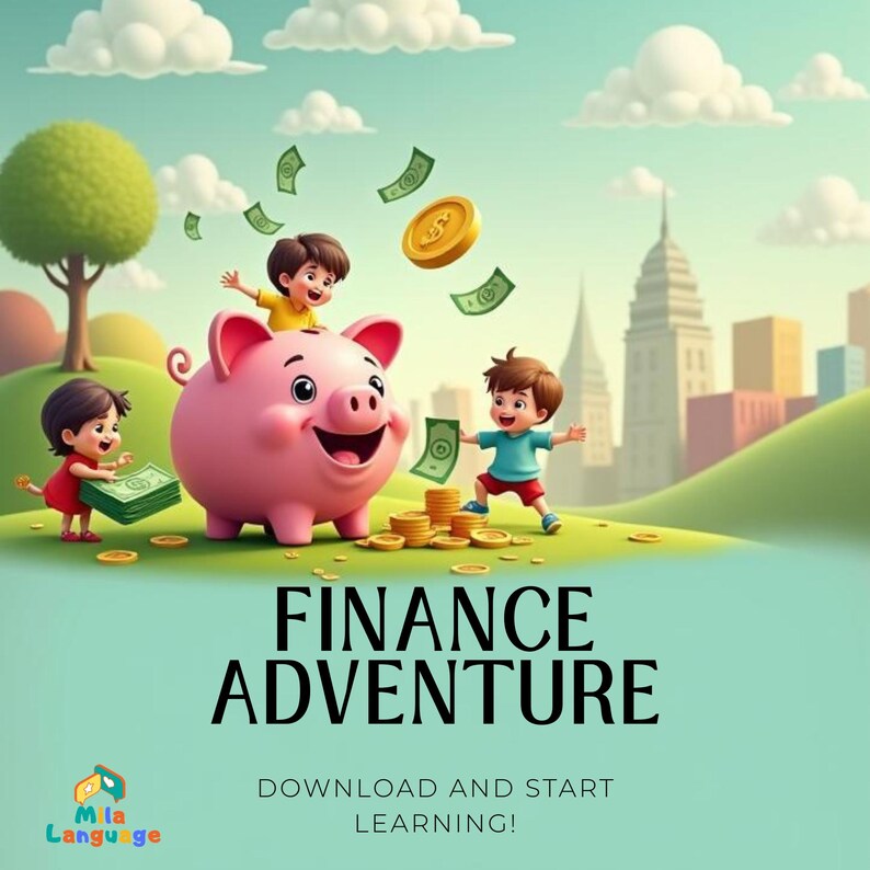 Kids Finance Game for All the Family - Etsy