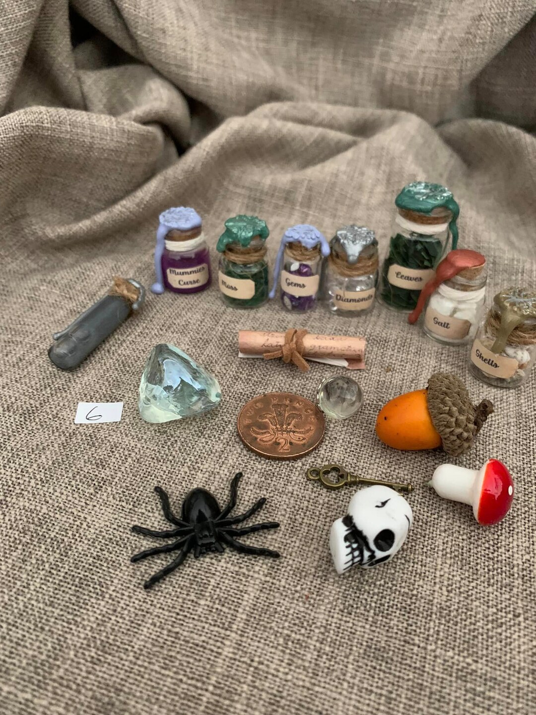 Witch Wizard Witchcraft Potions Set Apothecary Glass Jars - Etsy