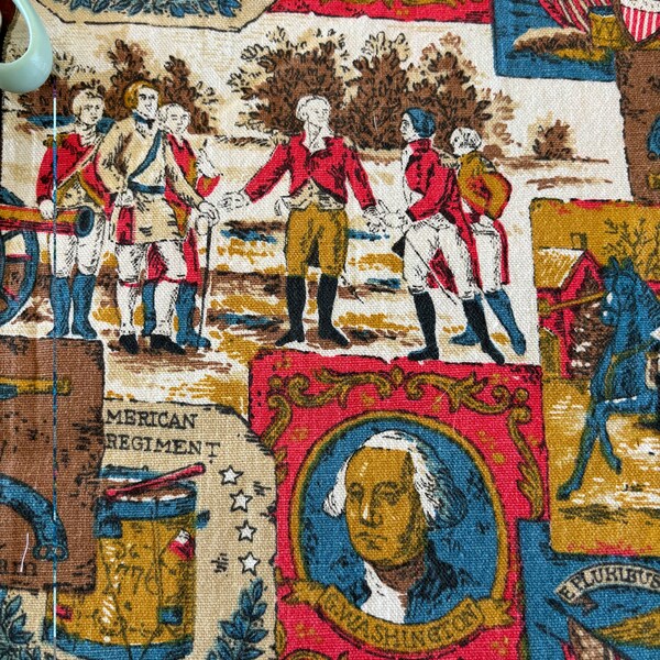 American Revolutionary War Fabric - Etsy
