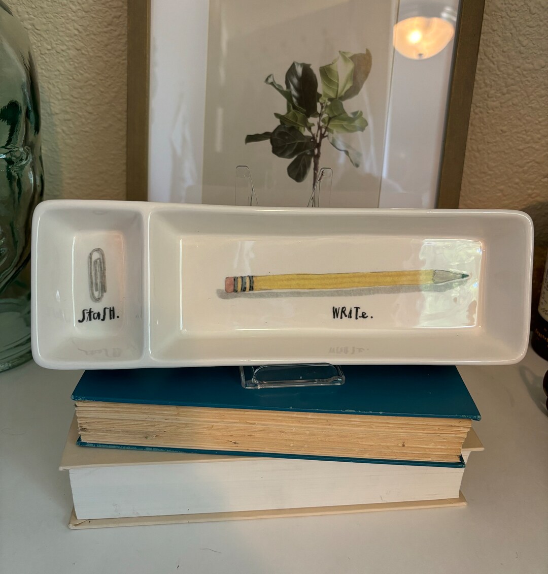 RAE DUNN Artisan Collection by MAGENTA Desk Organizer Stash/write ...