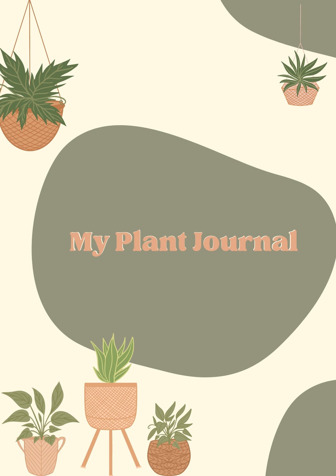 PDF Plant Journal Pages - Etsy