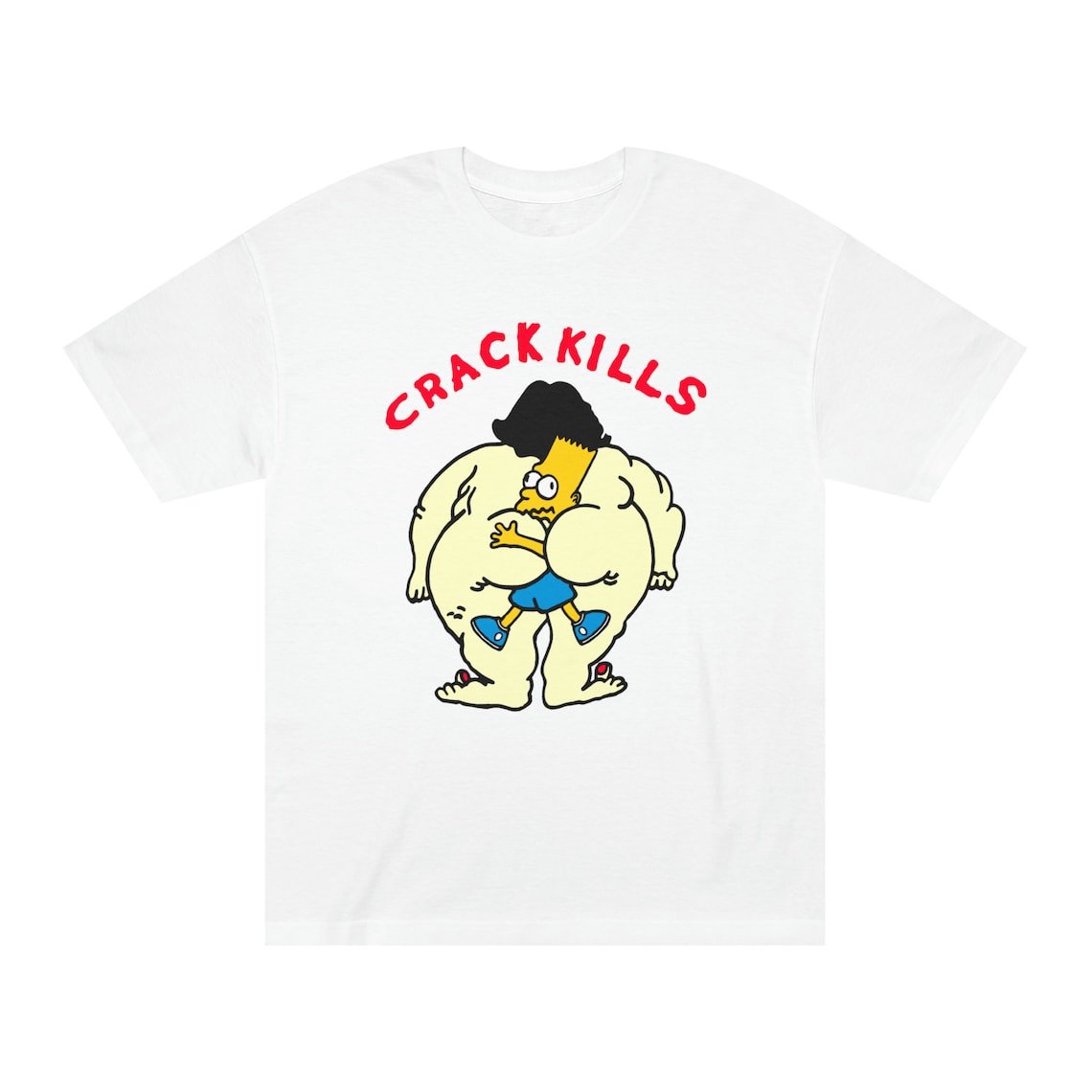 Vintage 1989 Bart Simpson Crack Kills Shirt the Simpsons, Vintage ...