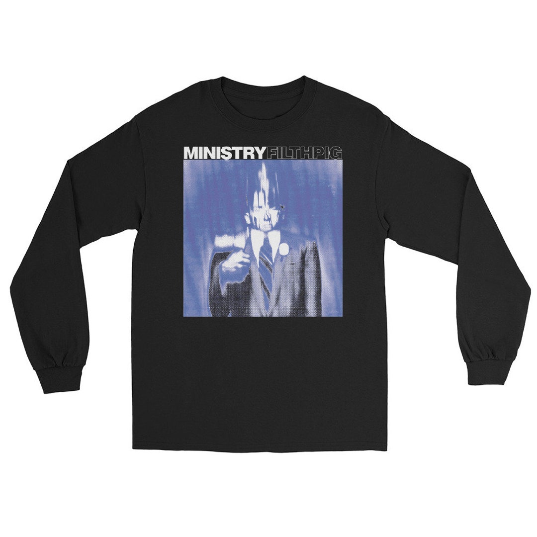 Ministry - Filth Pig Vintage Metal Shirt Album Promo T-shirt, Ministry ...