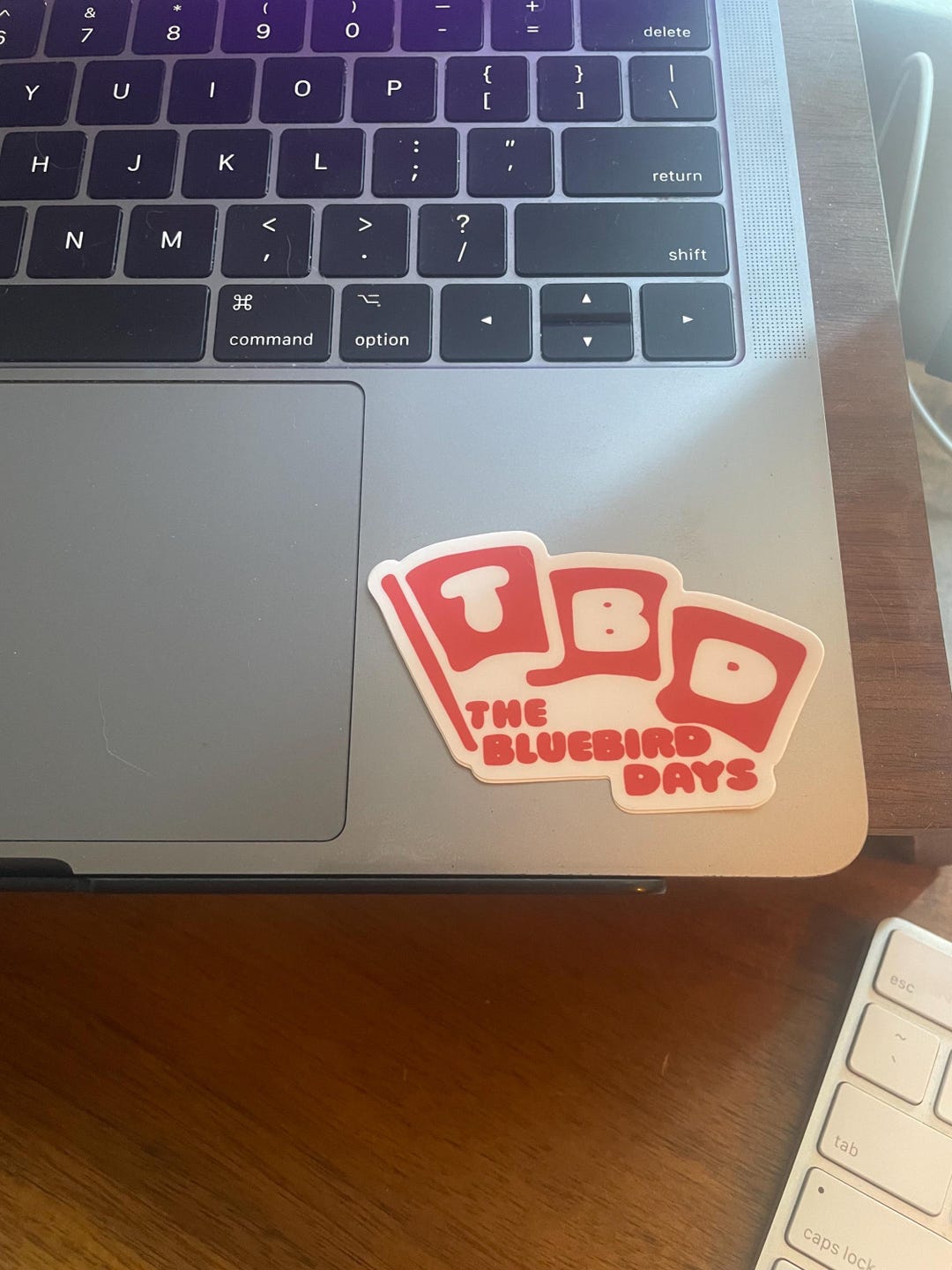 TBD Flag Sticker - Snowboard Club - Vinyl Sticker - Etsy
