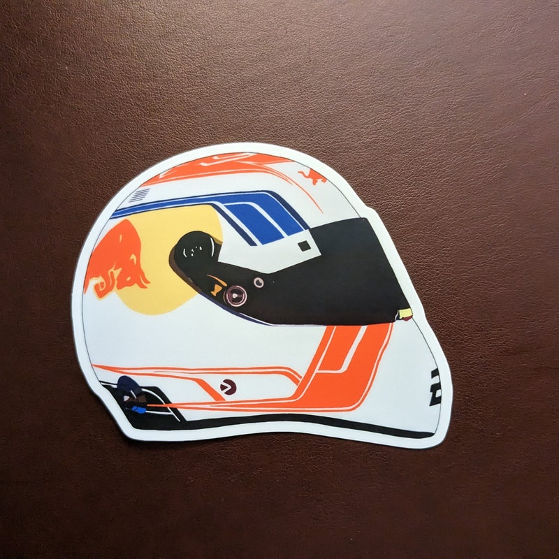 Redbull Helmet Sticker - Etsy