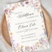 Editable Wildflower Birthday Party Invitation, First Birthday Garden ...