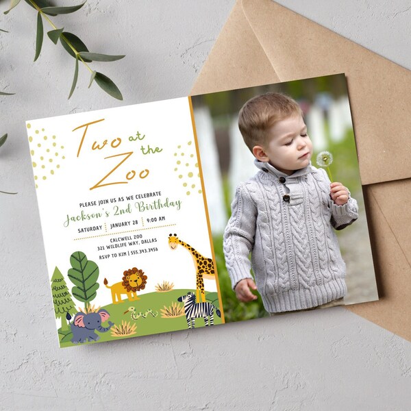 Two at the Zoo - Etsy