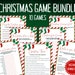 Printable Christmas Game Bundle Christmas Party Games Christmas Games ...