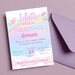 Threenage Dream Invitation, Third Birthday Invite, Threenager Invite ...