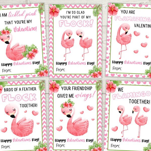 Flamingo Printables - Etsy
