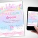 Threenage Dream Invitation, Third Birthday Invite, Threenager Invite ...