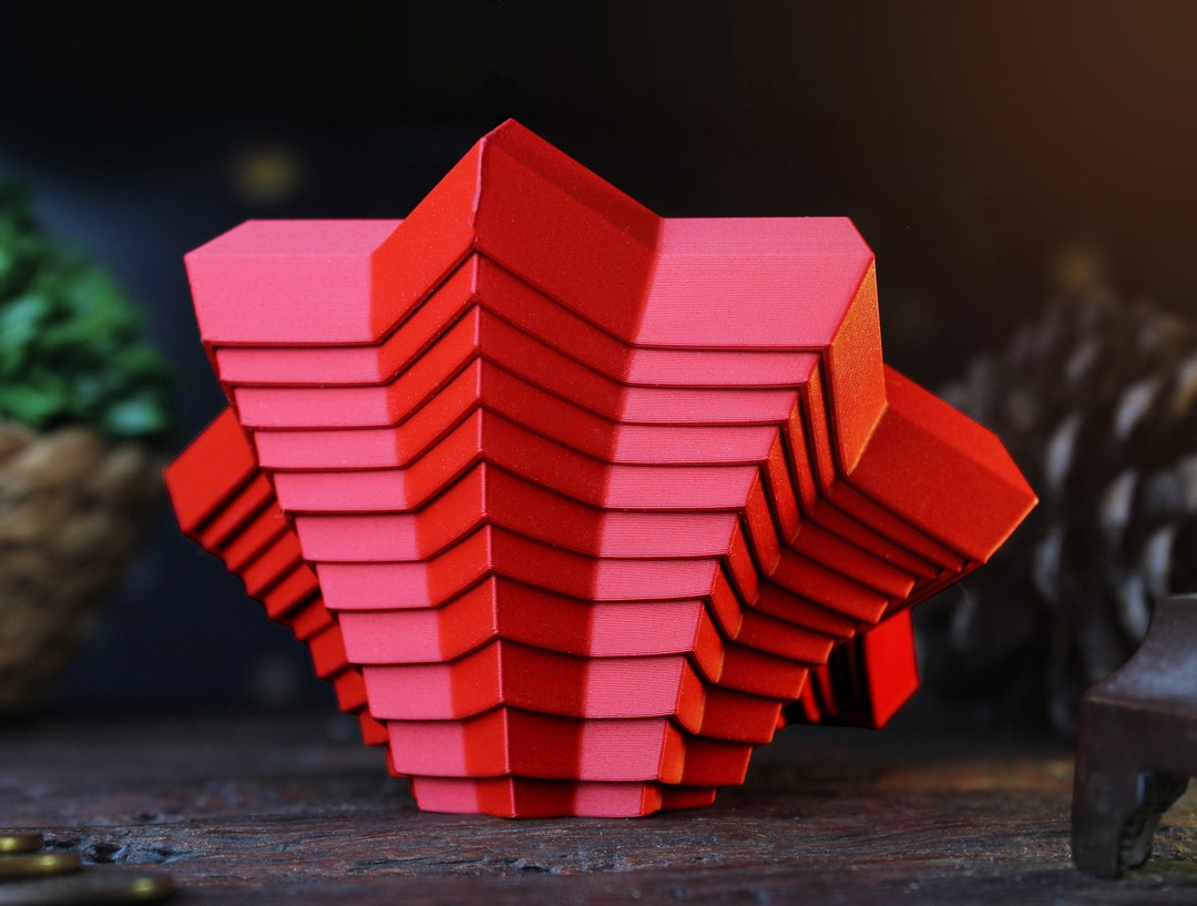 Fractal Star Sensory Fidget, Desktop Fidget, Desktop Fidget, High ...