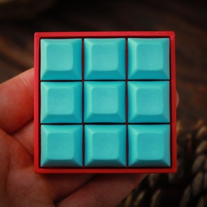 9 Key Keyboard Fidget Toy Customizable Desktop Keycap Fidget - Etsy ...