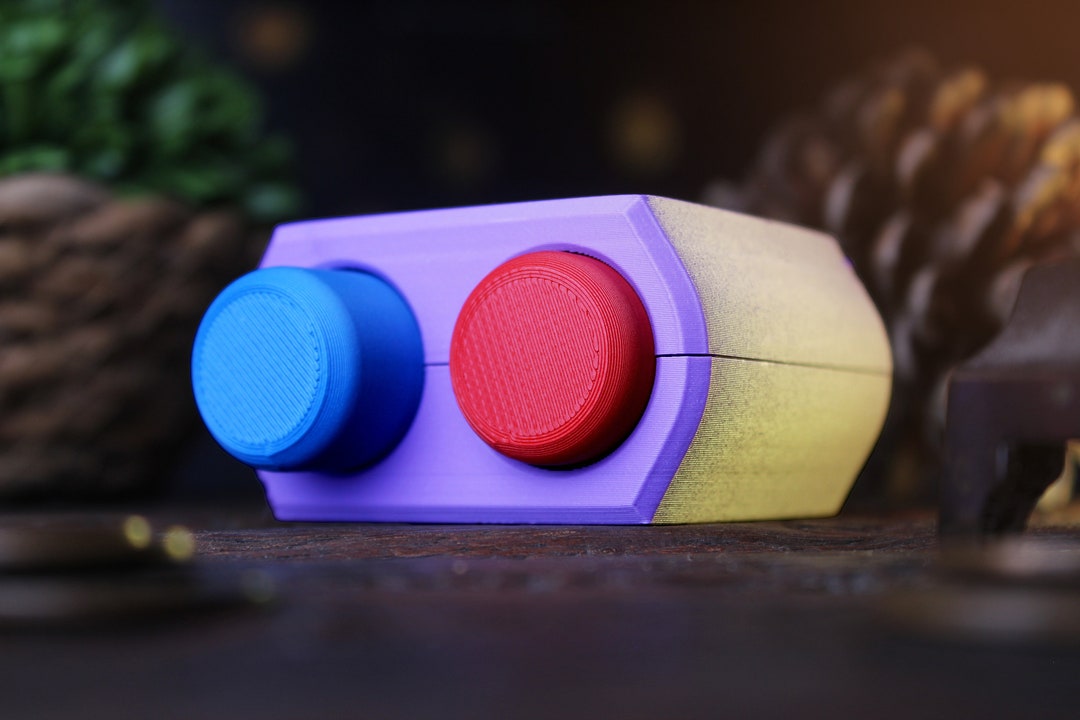 Toggle Button Fidget, Desktop Fidget, High Quality 3D Printed Fidget ...